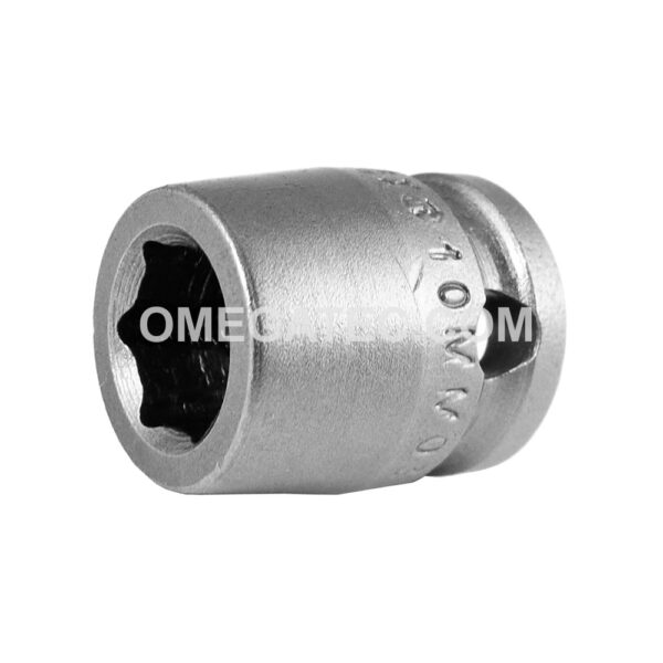 10MM03 Apex 10mm Dado Corto Metrico, Impulsion Cuadrado de 3/8''