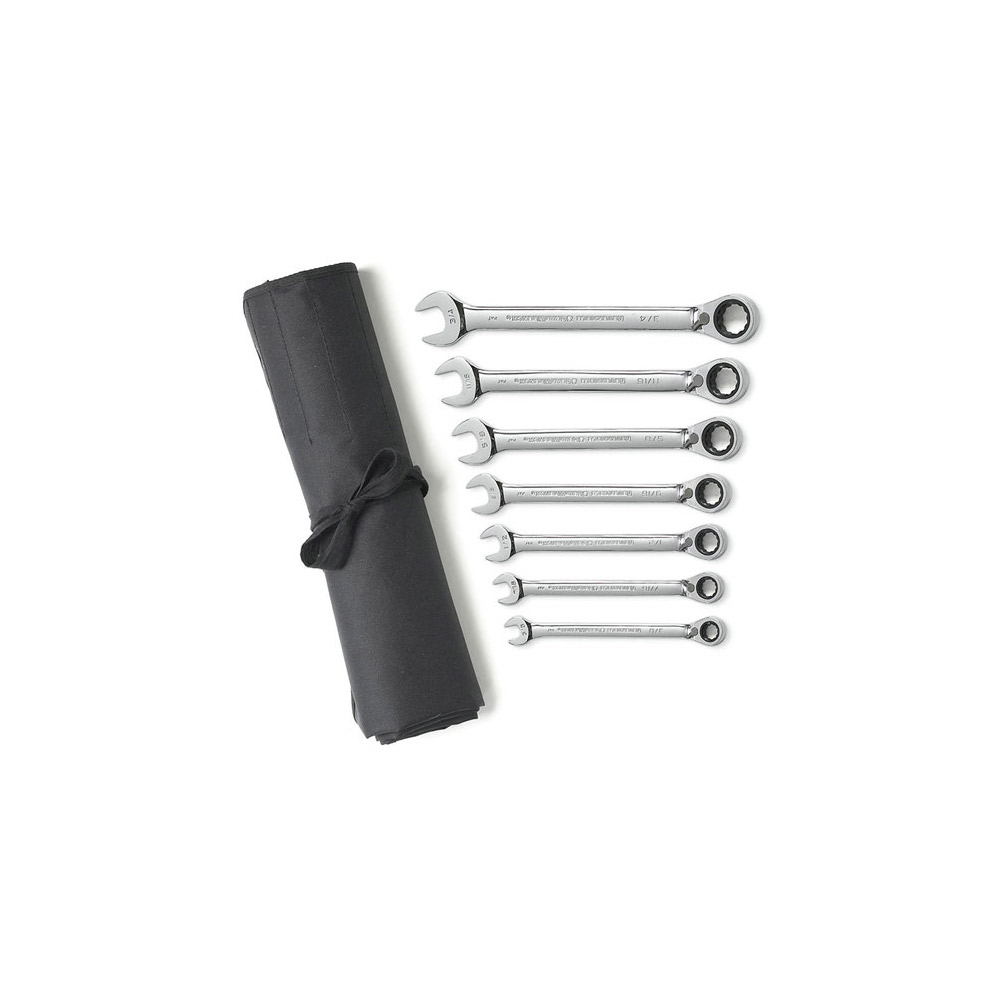 9602RN GearWrench Juego de Llaves de Combinacion de Trinquete Reversible de 12 Puntos Metrico de ...